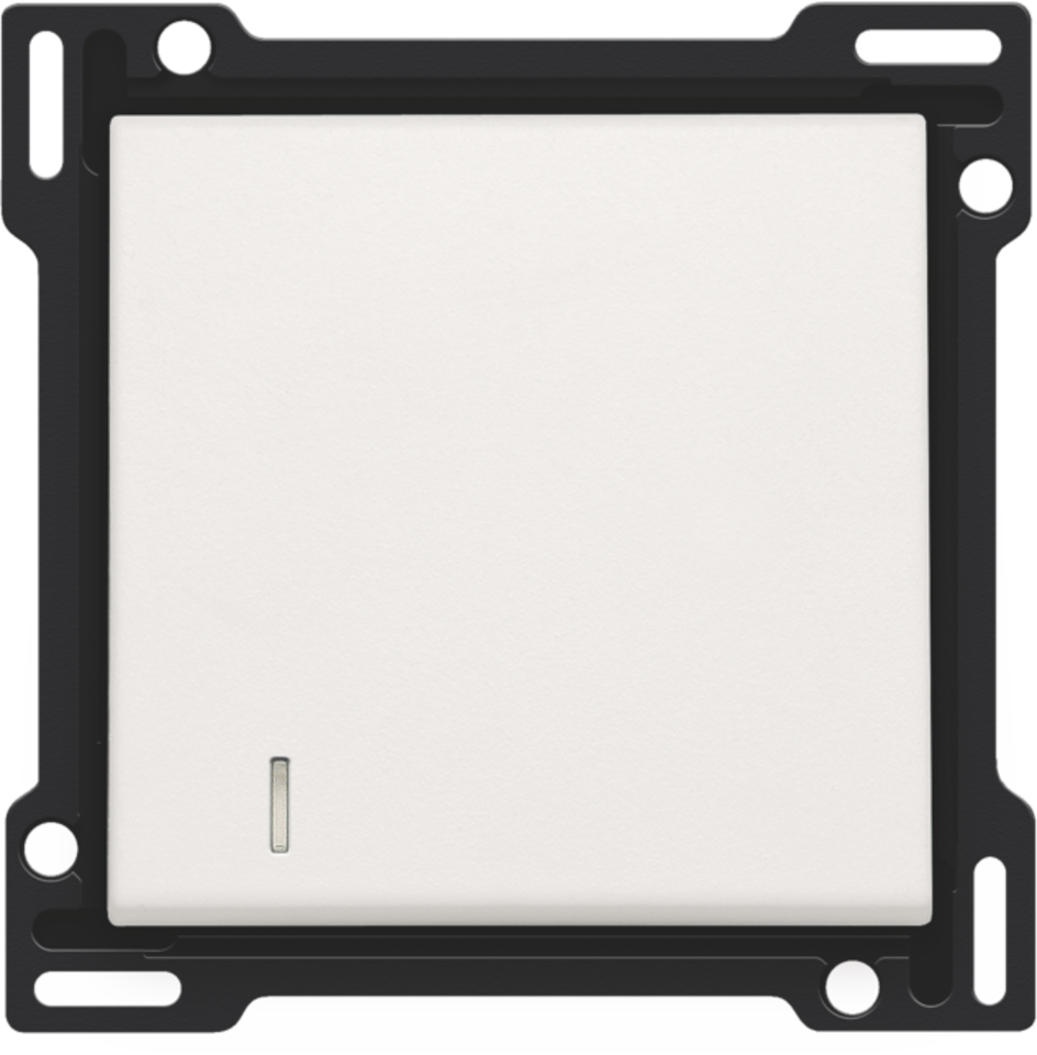 Niko centraalplaat voor enkelvoudige schakelaar of drukknop met ...