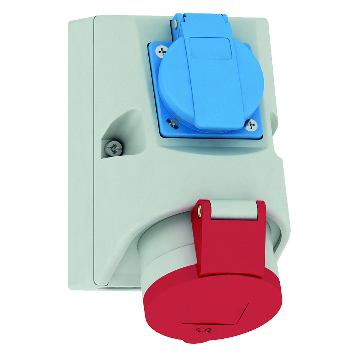 BALS CEE combi-stopcontact 5-polig 400V 6H 16A IP44 (1010) | Elektramat