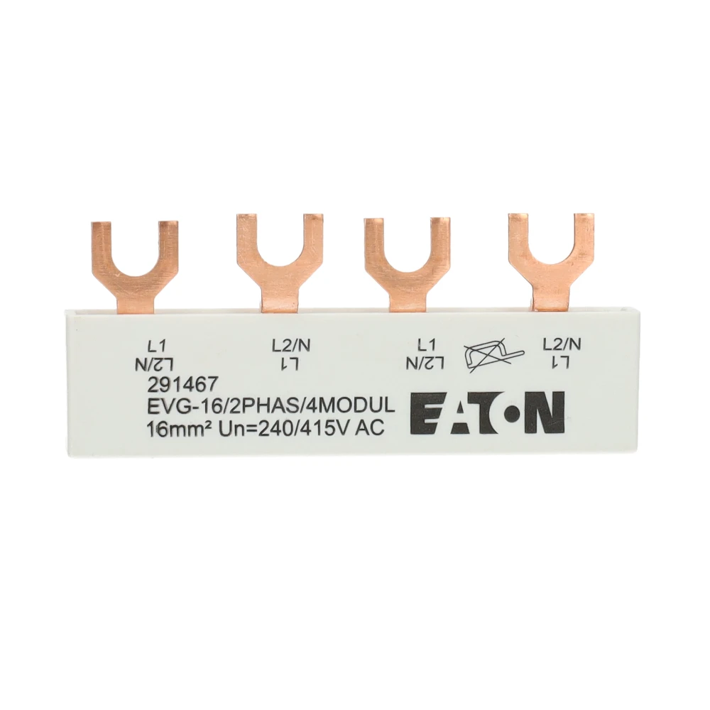 Eaton kamgeleider vork 2-polig 4-voudig 16mm2 80A (291467) | Elektramat