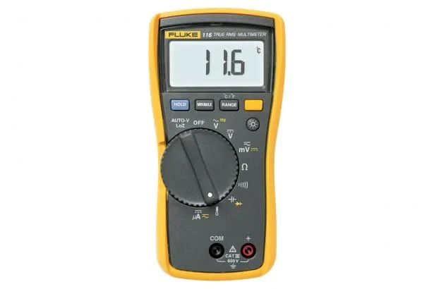 FLUKE multimeter met temperatuur- en microampèremeting FLUKE-116 EUR ...