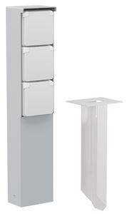 Niko Hydro waterdicht tuinpaal met grondpin met drievoudig stopcontact ...