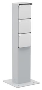 Niko Hydro waterdicht tuinpaal met grondplaat met drievoudig ...