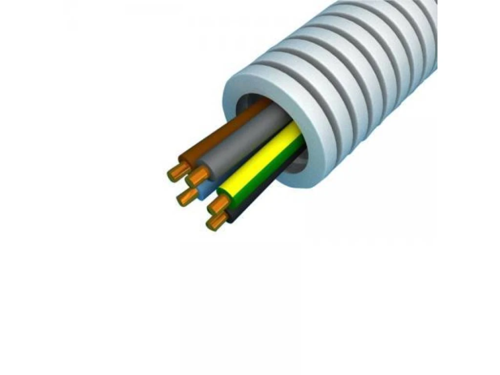 Snelflex flexibele buis VOB draad 5G6mm2 - 25 mm per rol 50 meter ...