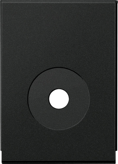 Gira adapter voor kabelinvoer - Systeem 55 zwart mat (1065005) | Elektramat