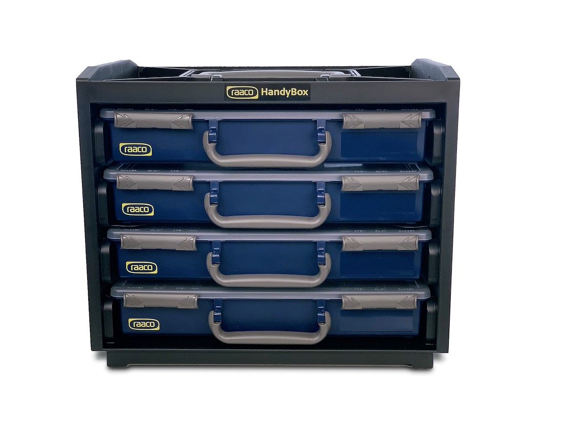 RAACO assortimentsdoos Handy Box compleet met 4 assortimentsdozen ...