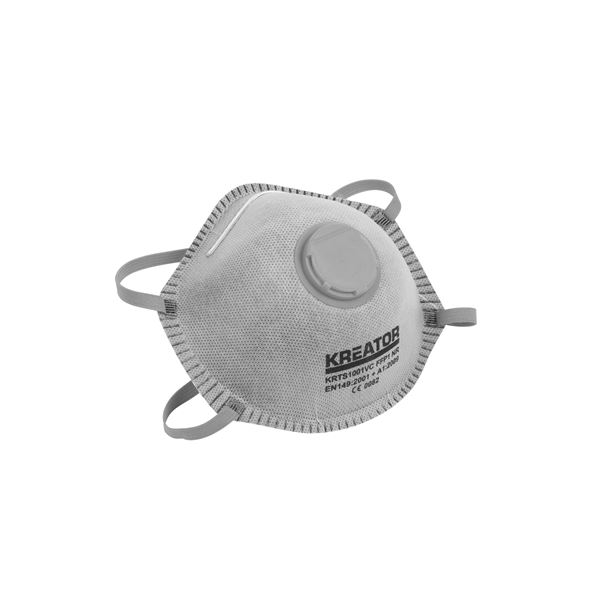 Kreator FFP2 geurverminderend stofmasker met ventiel set van 2 stuks ...