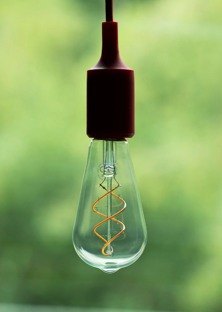 Bailey LED lamp filament buis eenkneeps E27 4W 300lm flame wit 2200K ...