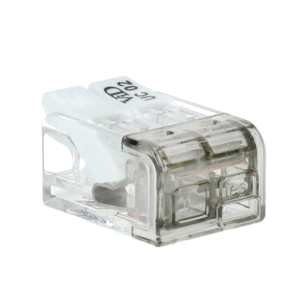 EMhub steekklem met hendel 2-voudig per 100 stuks (4083015) | Elektramat