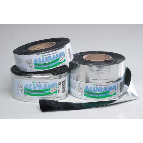 Den Braven Zwaluw aluband zelfklevende bitumineuze tape 50 mm - rol 10 ...