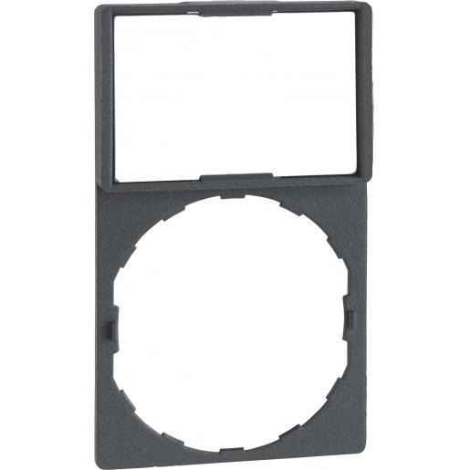 Schneider Electric Harmony XB4 etikethouder + etiket 30x50mm - zwart ...