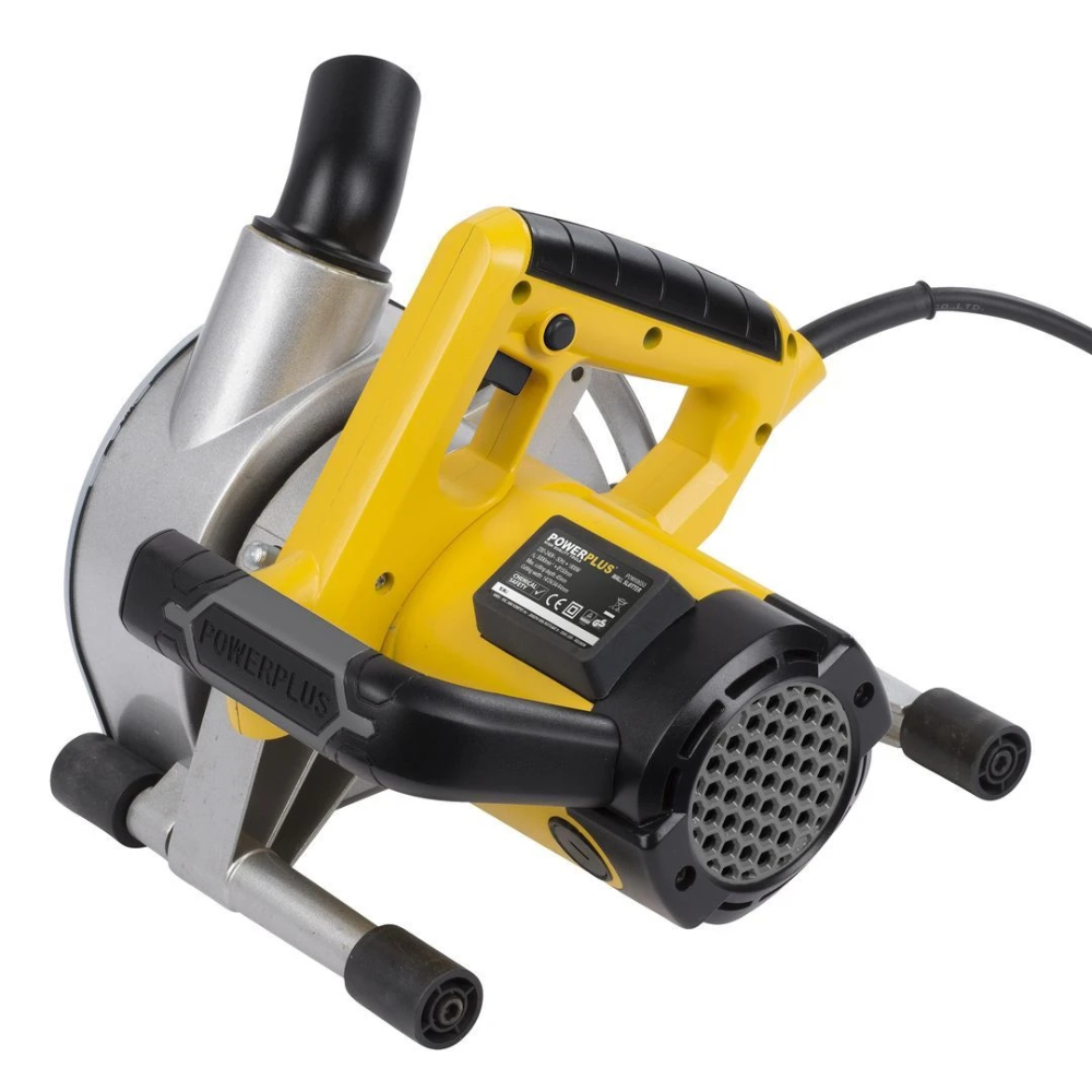 PowerPlus muurfrees sleuvenfrees 230V 1800W met 2x 150mm ...