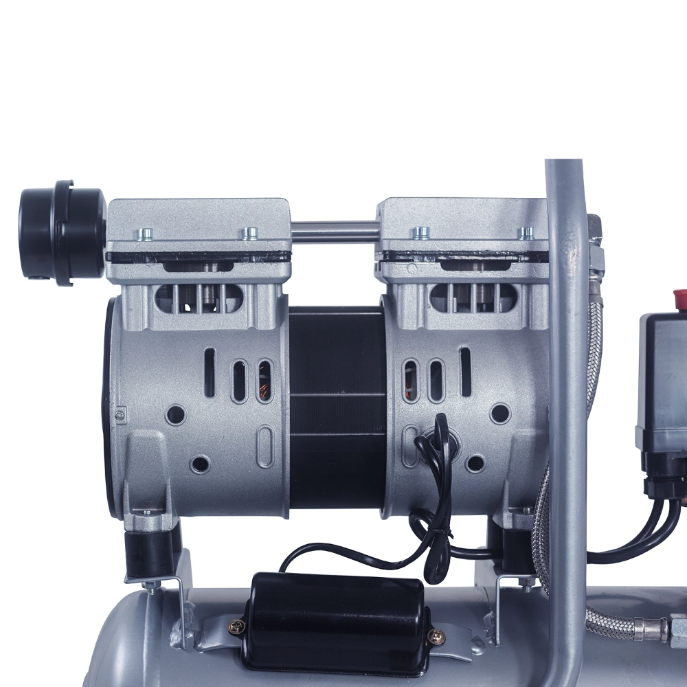 Hyundai stille compressor 8L 80L/min 550W tot 8 bar 56dB(A) Super ...