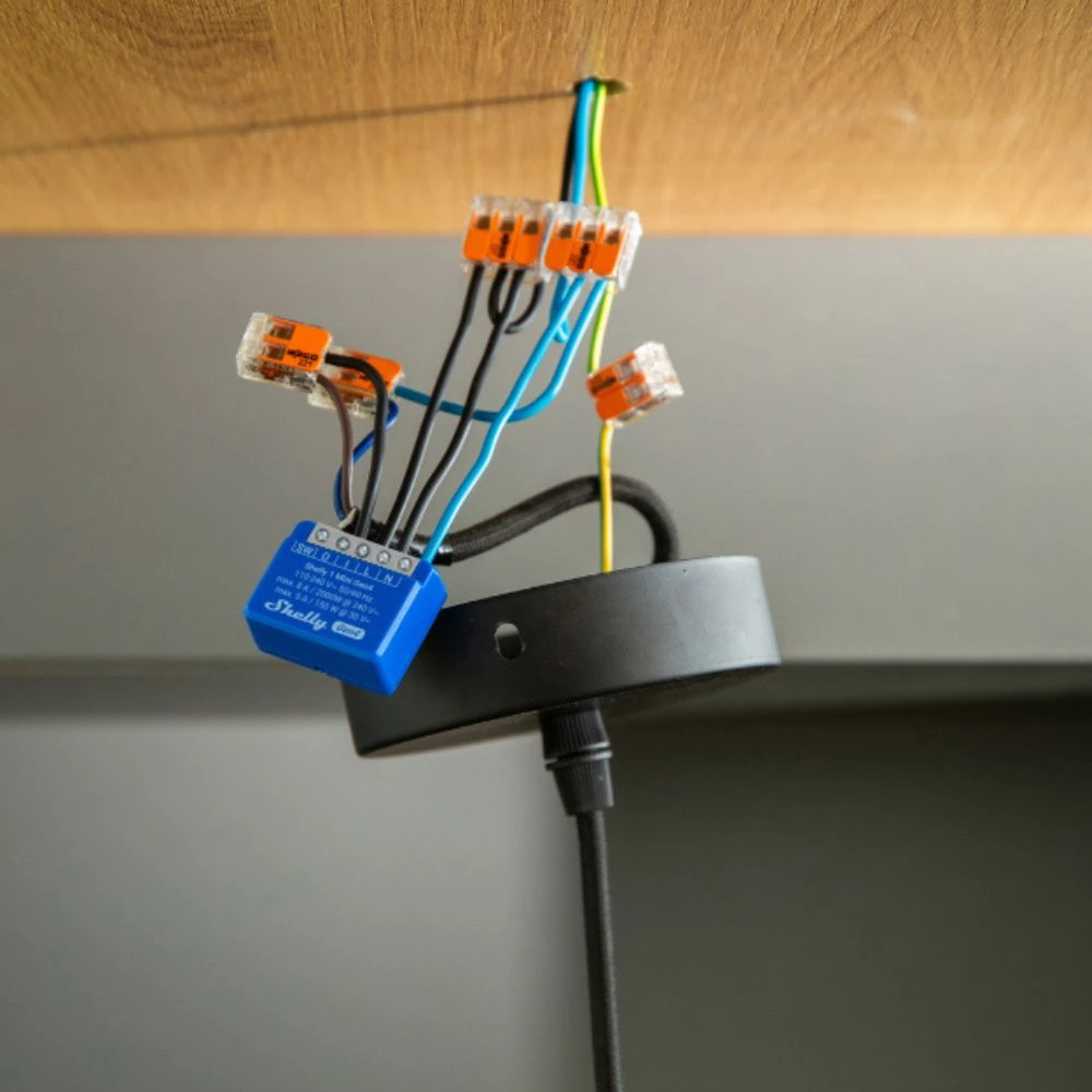 Shelly 1 slimme schakelaar mini Gen4 met WiFI en Bluetooth (S4SW ...