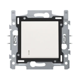 Niko enkelpolige controleschakelaar met 3 aansluitklemmen, sokkel ...