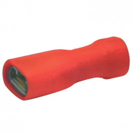 KLEMKO KLEMKO volledig geïsoleerde vlakstekerhuls 4,8x0,5 mm voor 0,5-1 ...