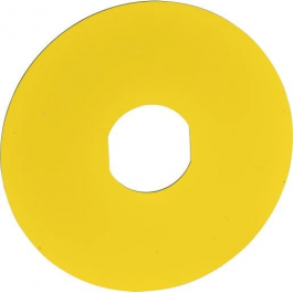 Schneider Electric Harmony ZBY etiket voor noodstop Ø60mm rond - geel ...