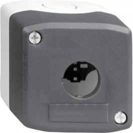 Schneider Electric Harmony XALD lege drukknopkast 1 gat - grijs (XALD01 ...