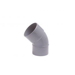 Wavin Wadal PVC bocht 45° mof-spie lijm 32mm - grijs (3101103004 ...