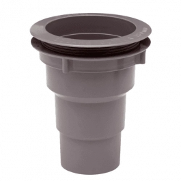 ESLON PVC gootuitloop 70-80-100mm voor bakgoot universeel - grijs ...