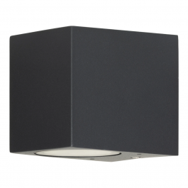 Bailey wandlamp GU10 35W IP44 IK06 - antraciet (145110) | Elektramat