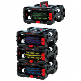 Runpotec kabelafroller CB260 kabelbox modulair stapelbaar 4-delig ...