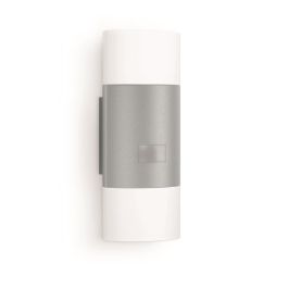 STEINEL buitenlamp met sensor L 910 LED 3000K 11W - zilver (576219 ...