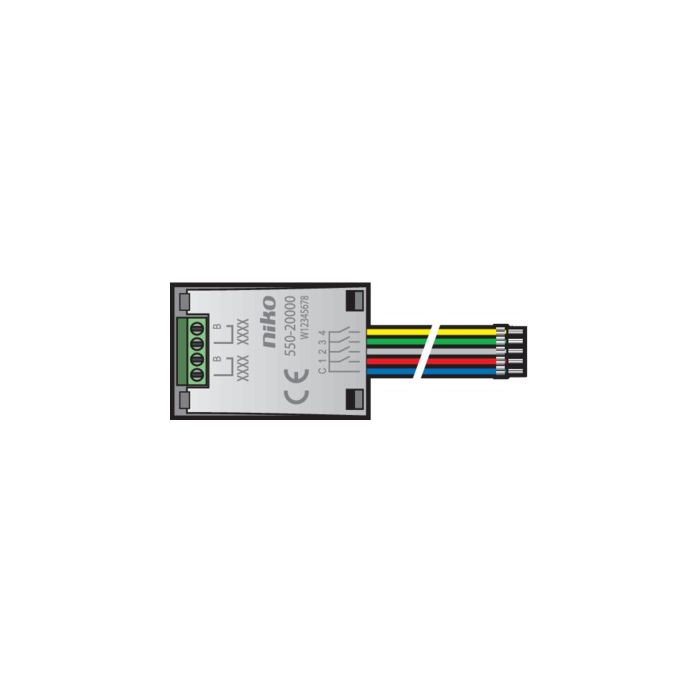 Niko drukknopinterface inbouw 230V - Home Control (550-20000) | Elektramat
