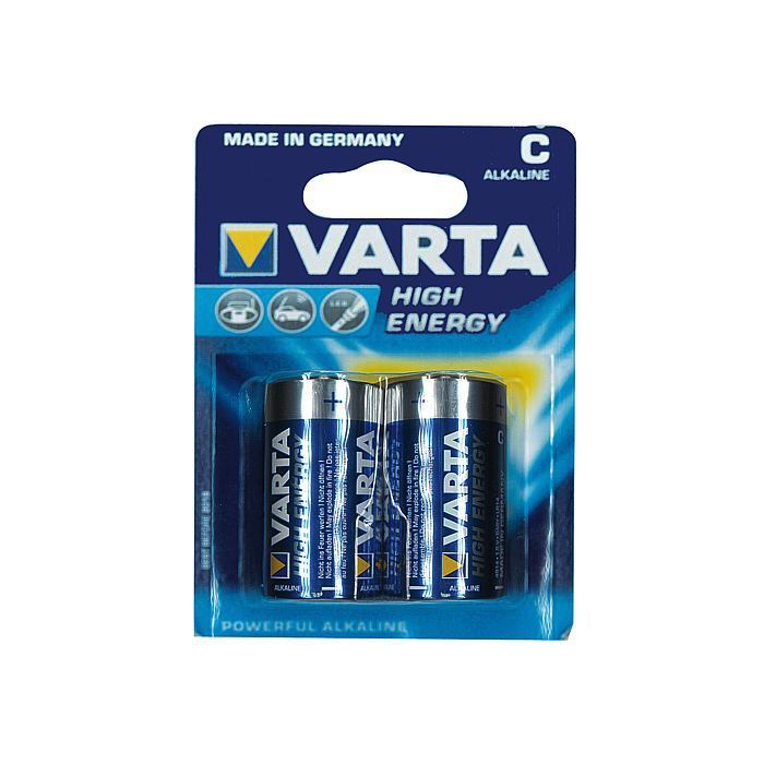 Varta longlife Power C Alkaline LR14 1,5V blister van 2 stuks (371130) | Elektramat
