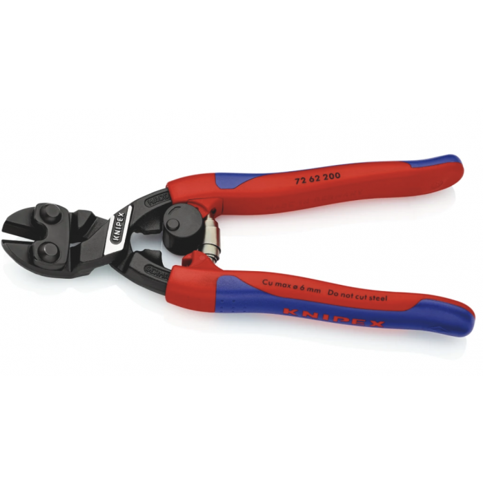 KNIPEX kracht kniptang vlaksnijtang voor zacht metaal en kunststof ...