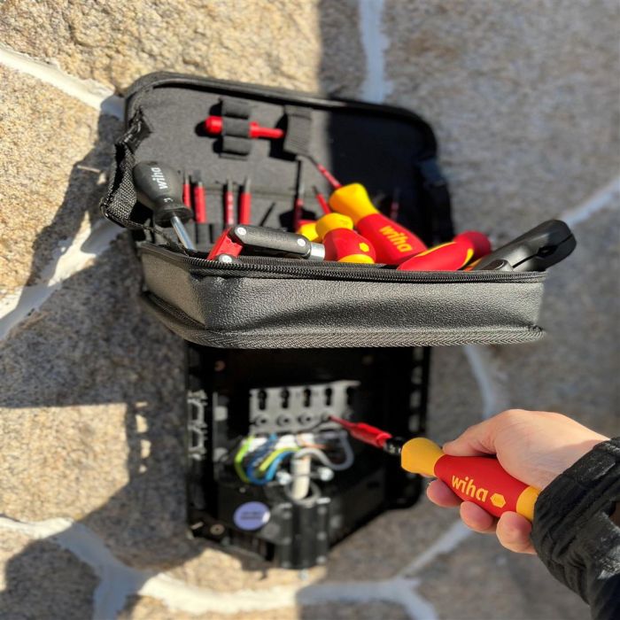 Wiha gereedschapset Wallbox installatie laadpaal incl tas - 23-delig ...