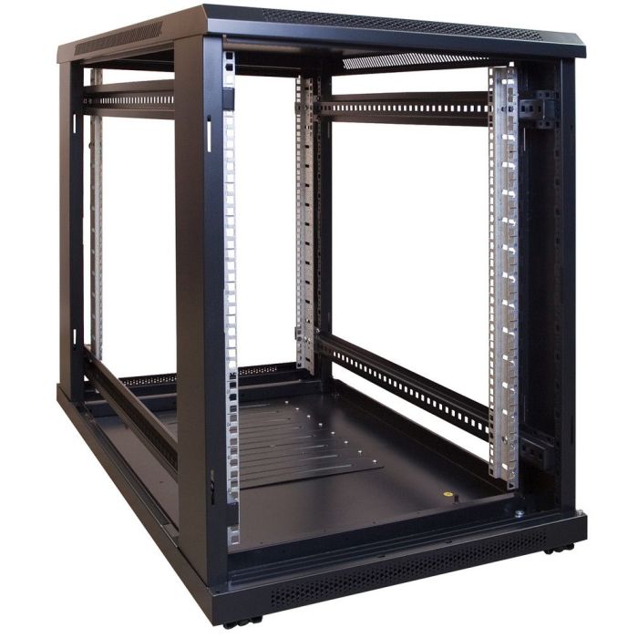 15U mini patchkast met glazen deur 600x1000x770mm (DS6015) | Elektramat