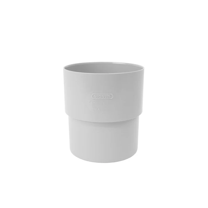 Wavin PVC verbindingsmof HWA mof-verjongd spie lijm 100mm - wit ...