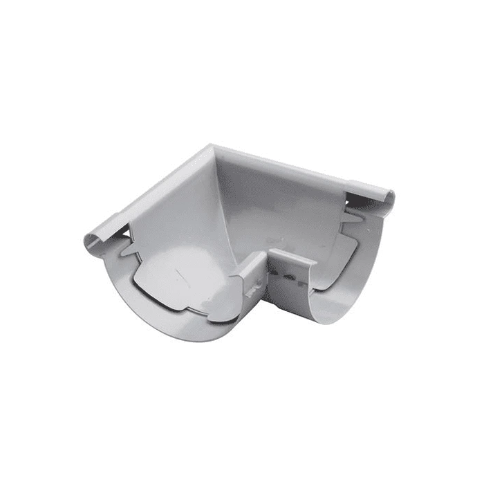 ESLON PVC buitenhoek voor mastgoot type 125 - grijs (190124) | Elektramat