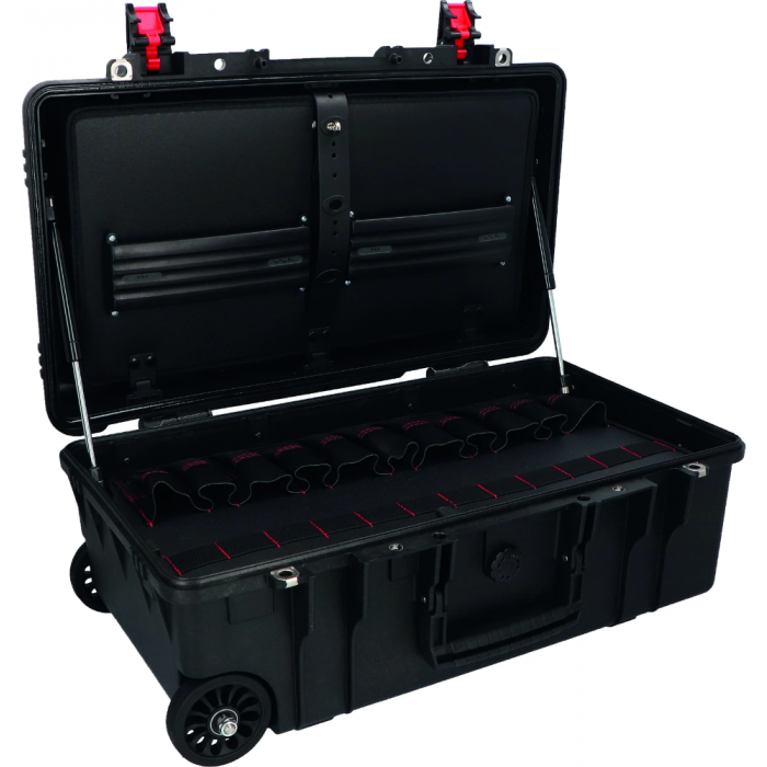 GT Line gereedschapskoffer trolley waterdicht PP 550x350x225mm voor ...