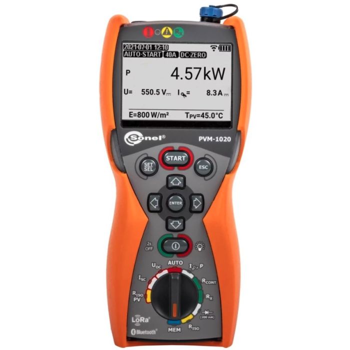 Sonel installatiemeter complete PV tester kit PVM-1020 PV ...