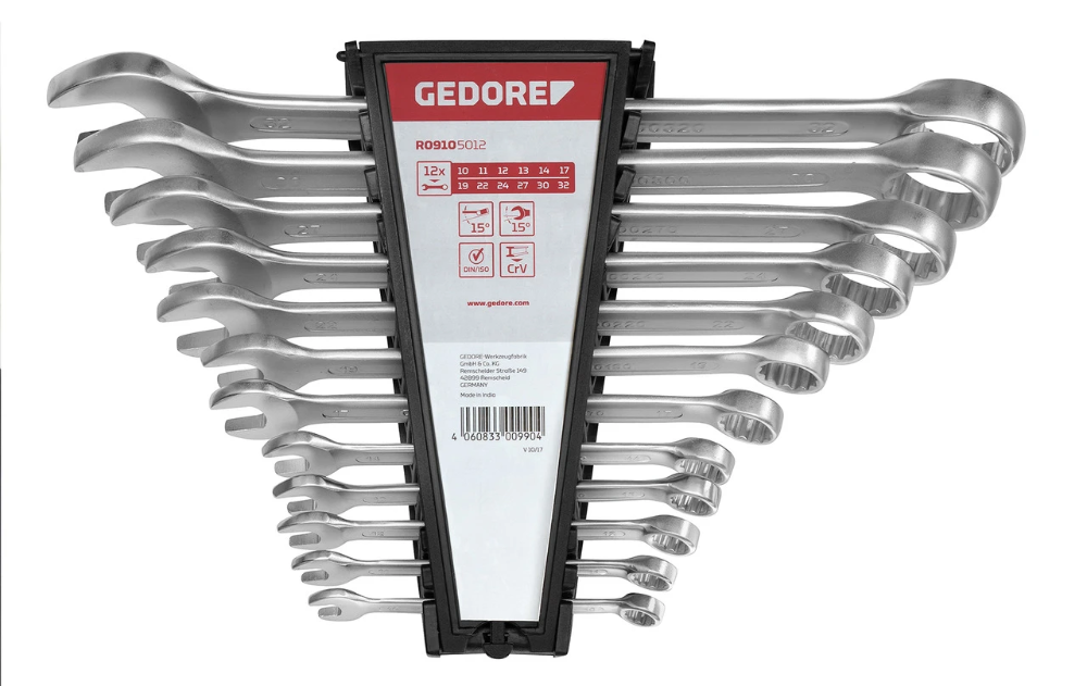 GEDORE RED ring steeksleutelset 10-32mm 12-delig (R09105012) | Elektramat